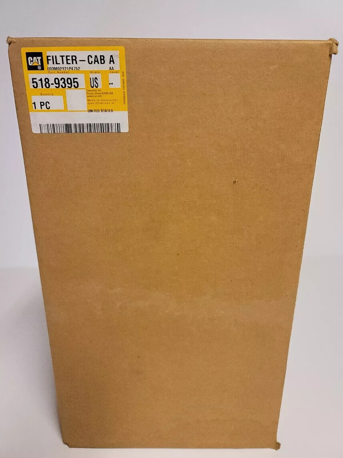 New Genuine Caterpillar Cab Air Filter 518-9395