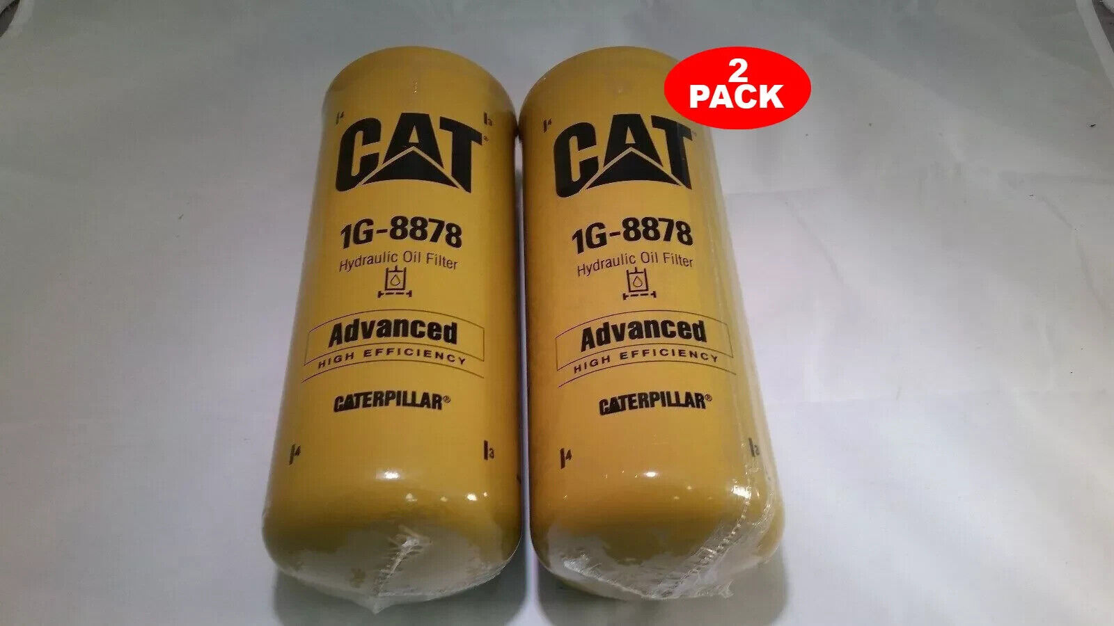 2 Pack Caterpillar Hydraulic Filters 1G-8878 // Genuine CAT Filter